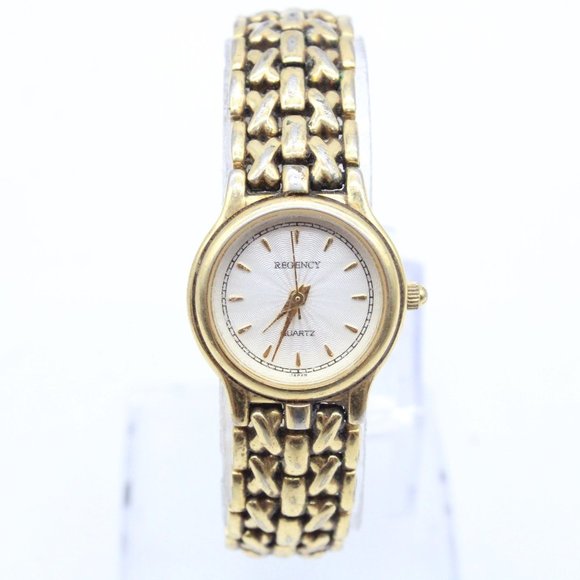 Regency | Accessories | Vintage Regency Watch Womens Gold Tone ...